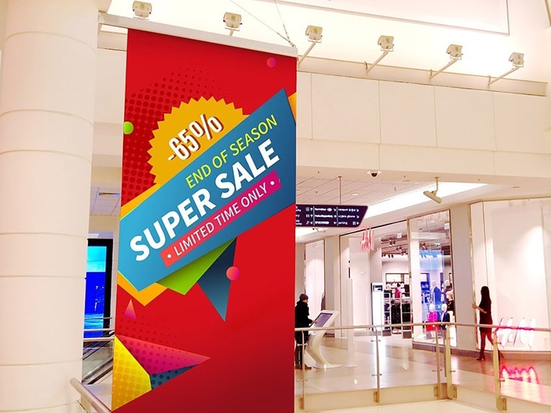 Double-sided banners printed | Graphics visible both sides | Fast shipping